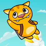 Flying Cat - Free Mobile Game Online